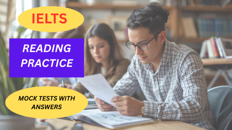 IELTS reading practice test pdf | GT reading practice 2026