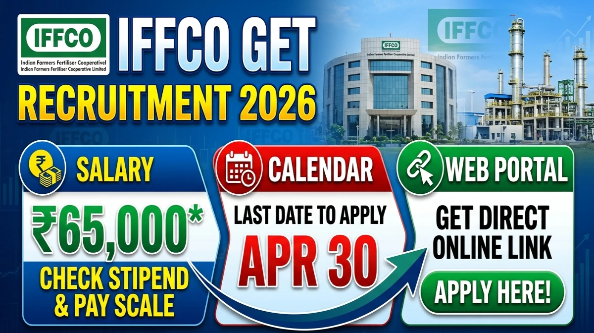 IFFCO GET Recruitment 2026: Notification & Apply Link active
